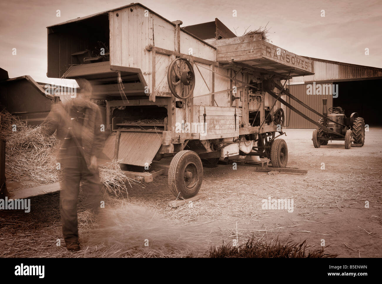 Marshall threshing drum hi-res stock photography and images - Alamy