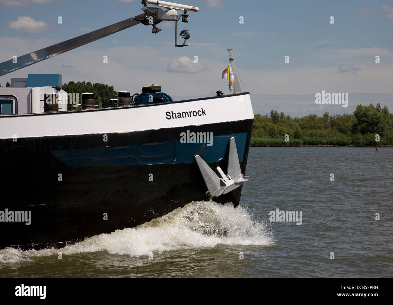 Bow of barge hi-res stock photography and images - Alamy