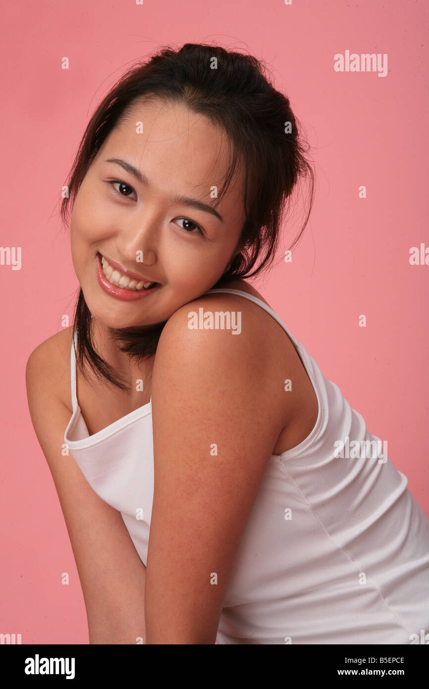 Young Asian Woman Stock Photo - Alamy
