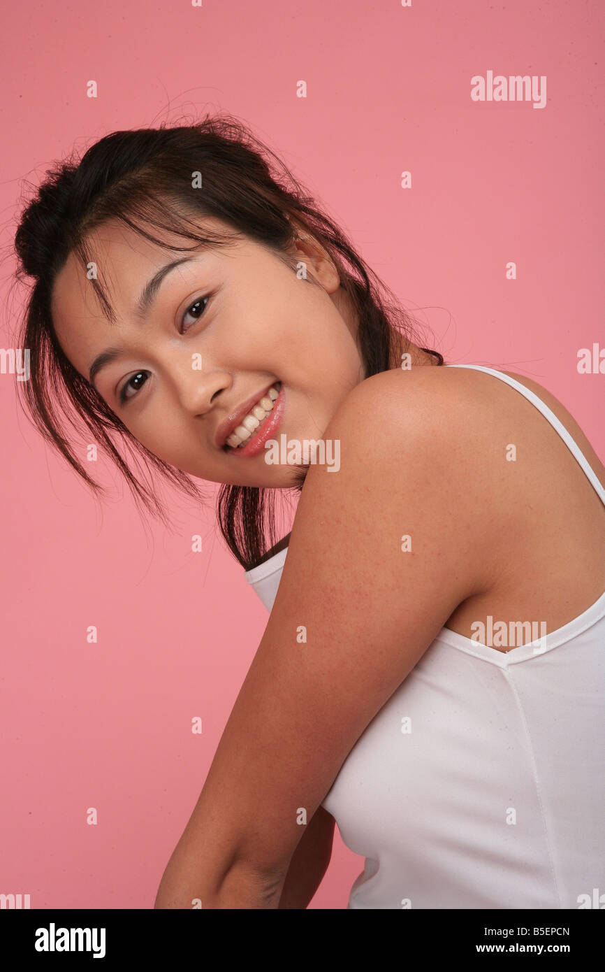 Young Asian Woman Stock Photo - Alamy