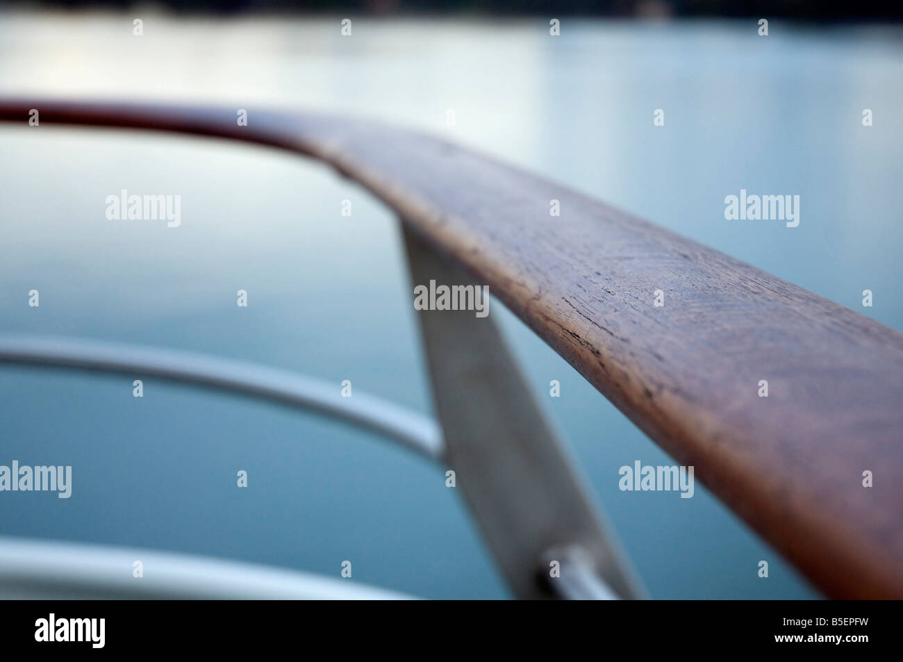 Ship railing, close up Stock Photo - Alamy