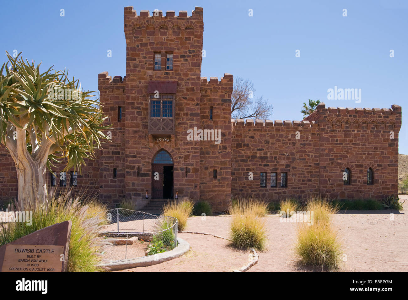 Duwisib Duwiseb castle Namibia German Africa Stock Photo - Alamy