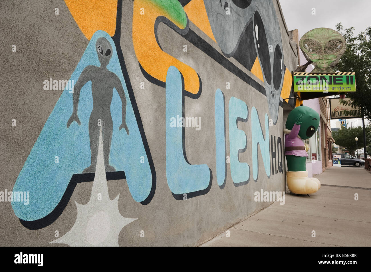 Zone II Alien Headquarters Stock Photo - Alamy