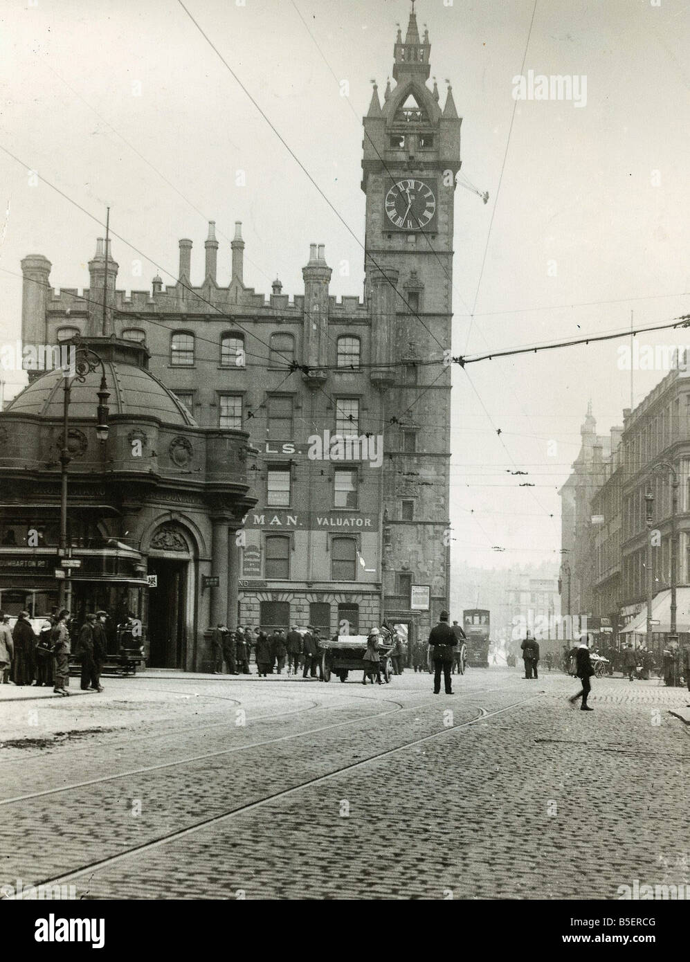 Tolbooth Steeple Glasgow Cross 1929 Stock Photo - Alamy Tolbooth Steeple Glasgow Cross 1929 Stock Photo - Alamy
