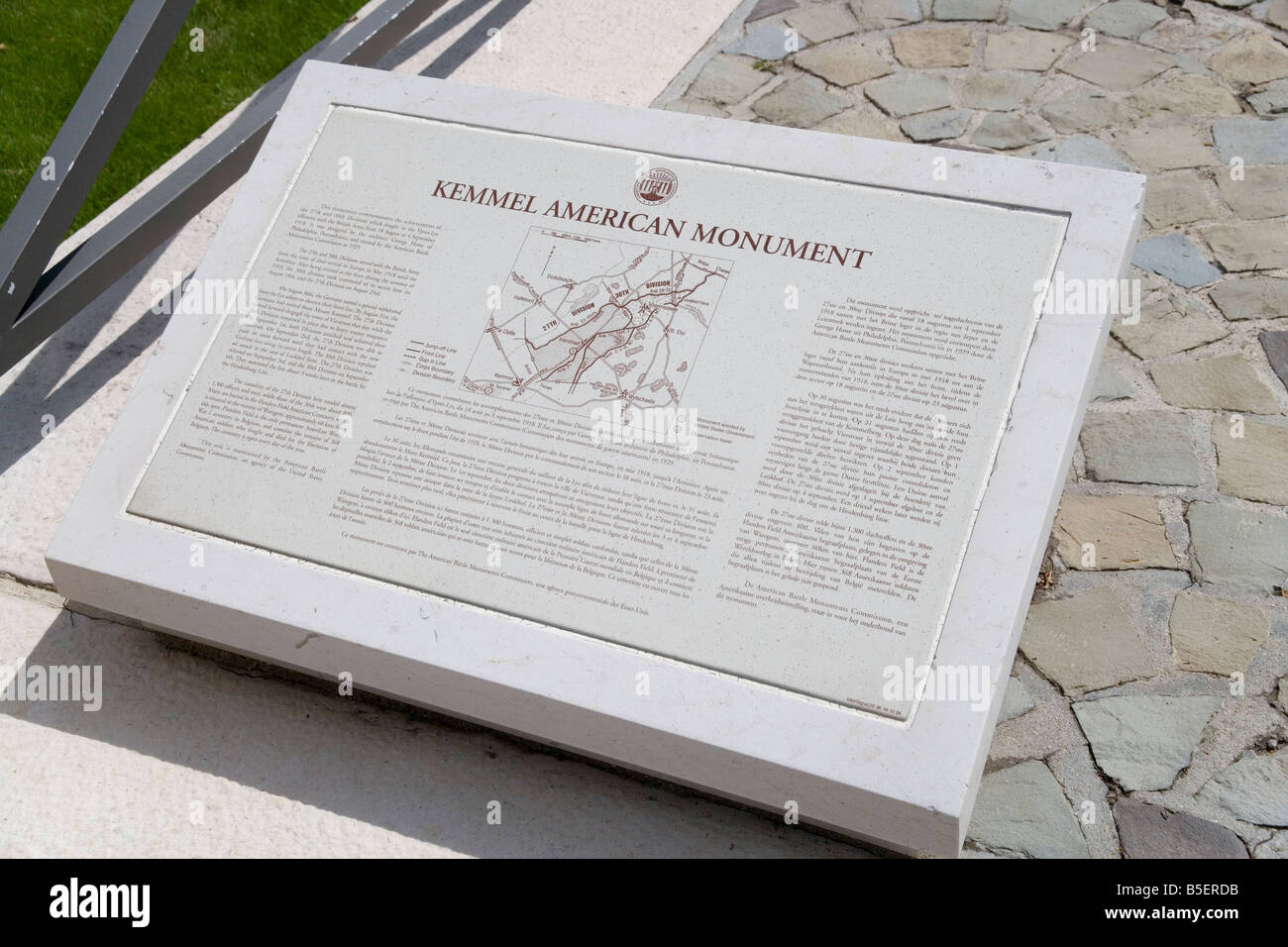American 27th and 30th Division Monument, Vierstraat, Ypres, Flanders ...