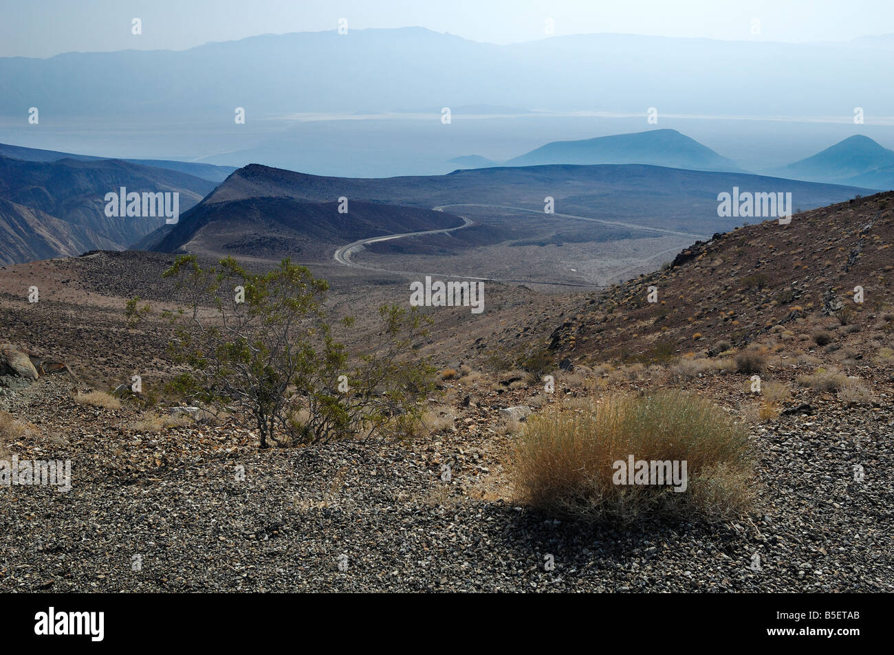 Father Crowley point Death Valley Stock Photo - Alamy