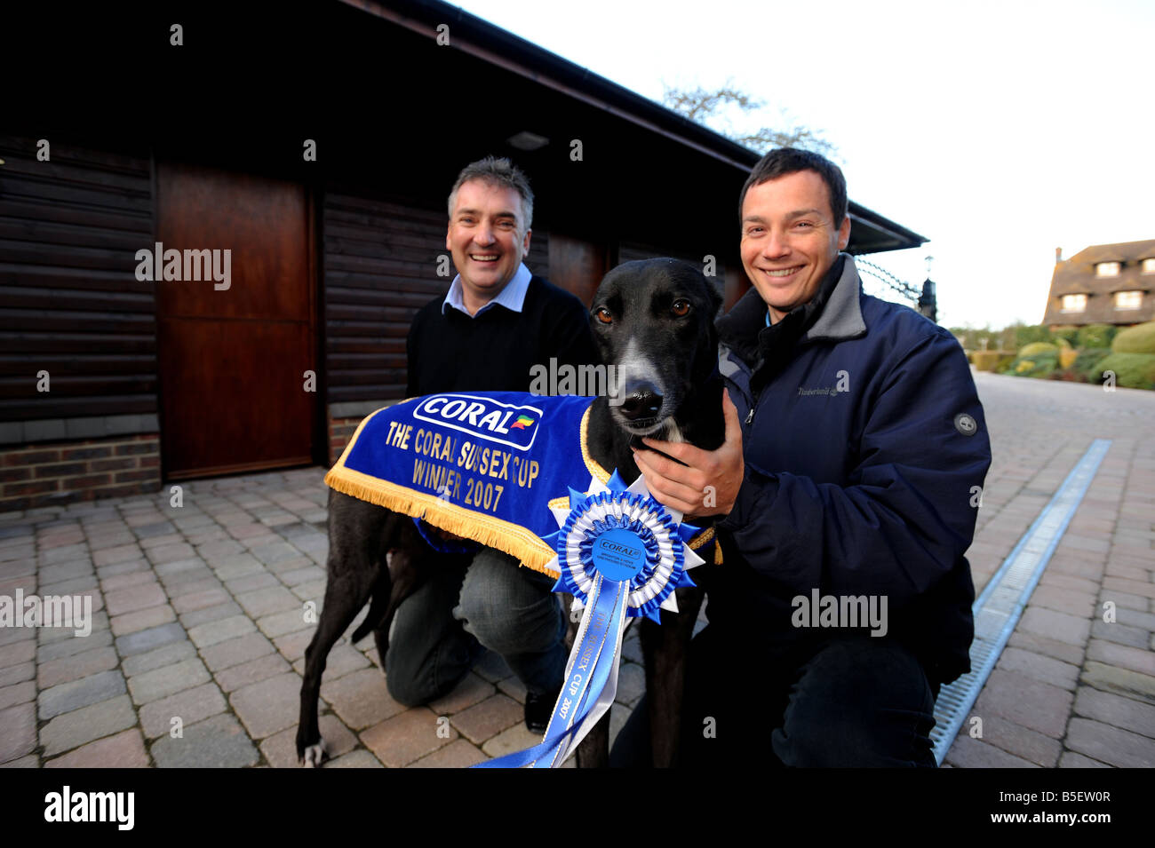 BritainsFastest Dog Barnfield on Air at his luxury home in Billericay ...