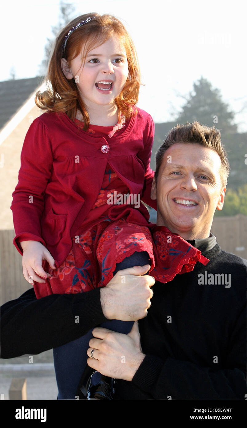Steve Backley at home with his family after being voted off Dancing on ...