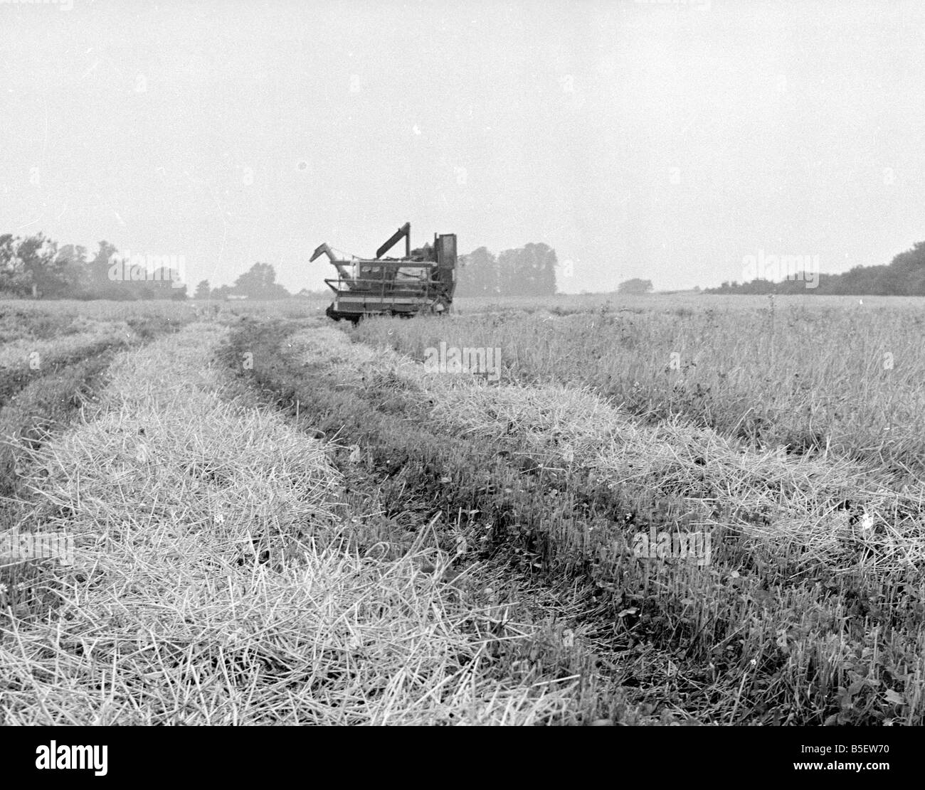 1950s farming machinery Black and White Stock Photos & Images - Alamy