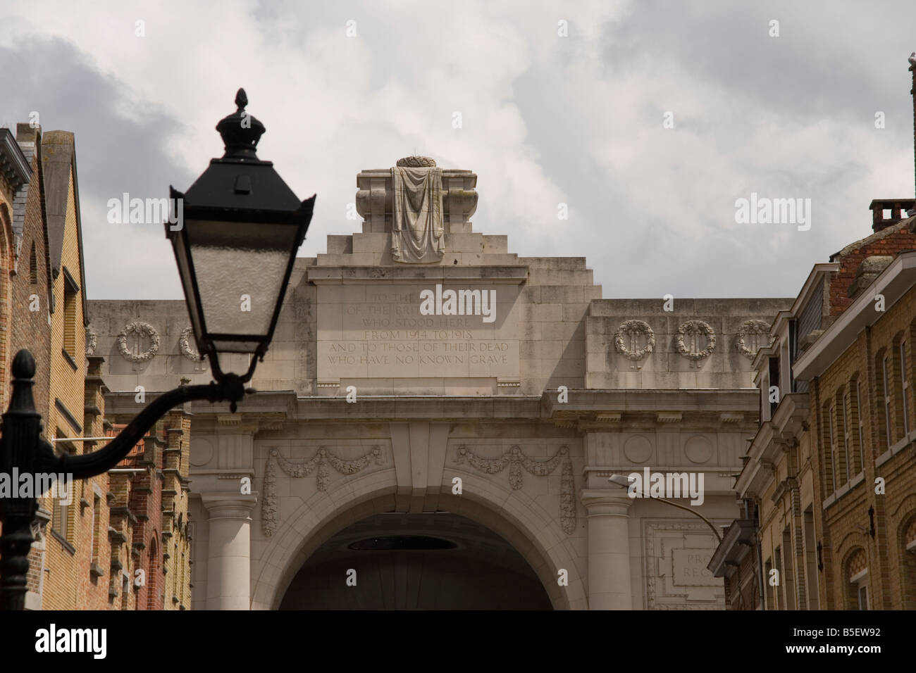 Menin Gate, Ypres, the memorial to the million men who fought in the ...