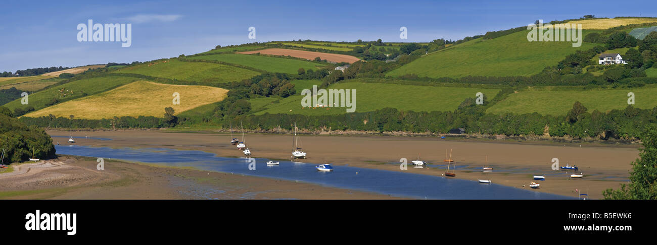 estuary of the river avon bantham south hams devon england uk Stock ...