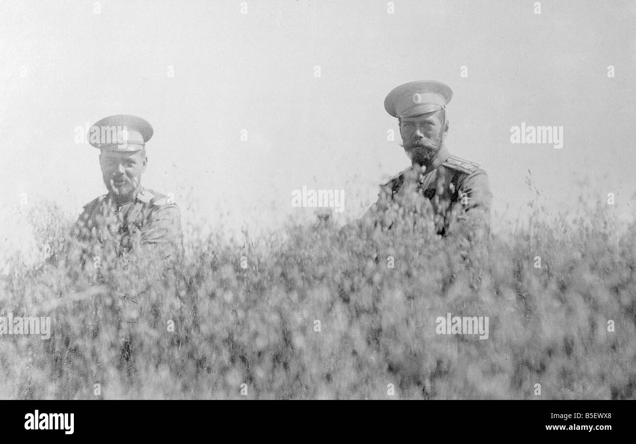 World war tsar nicholas ii hi-res stock photography and images - Alamy