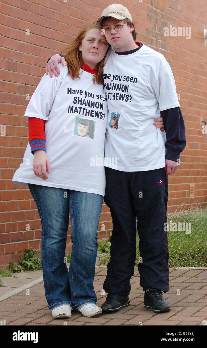 Missing girl Shannon Matthews s mum Karen with her partner Craig appeal ...
