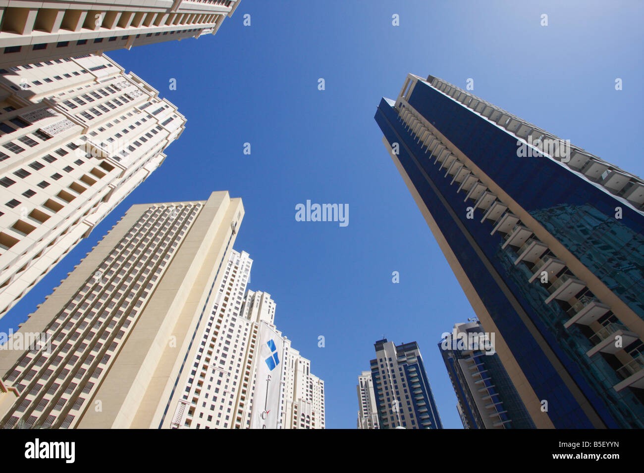 HIGH RISE BUILDINGS IN DUBAI Stock Photo - Alamy