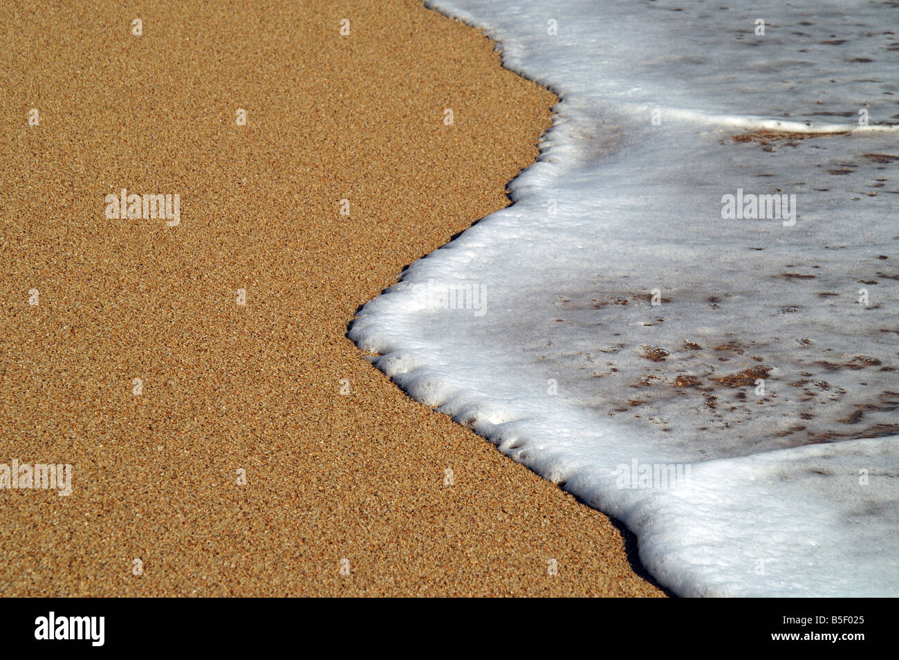 Wave on the beach Stock Photo - Alamy