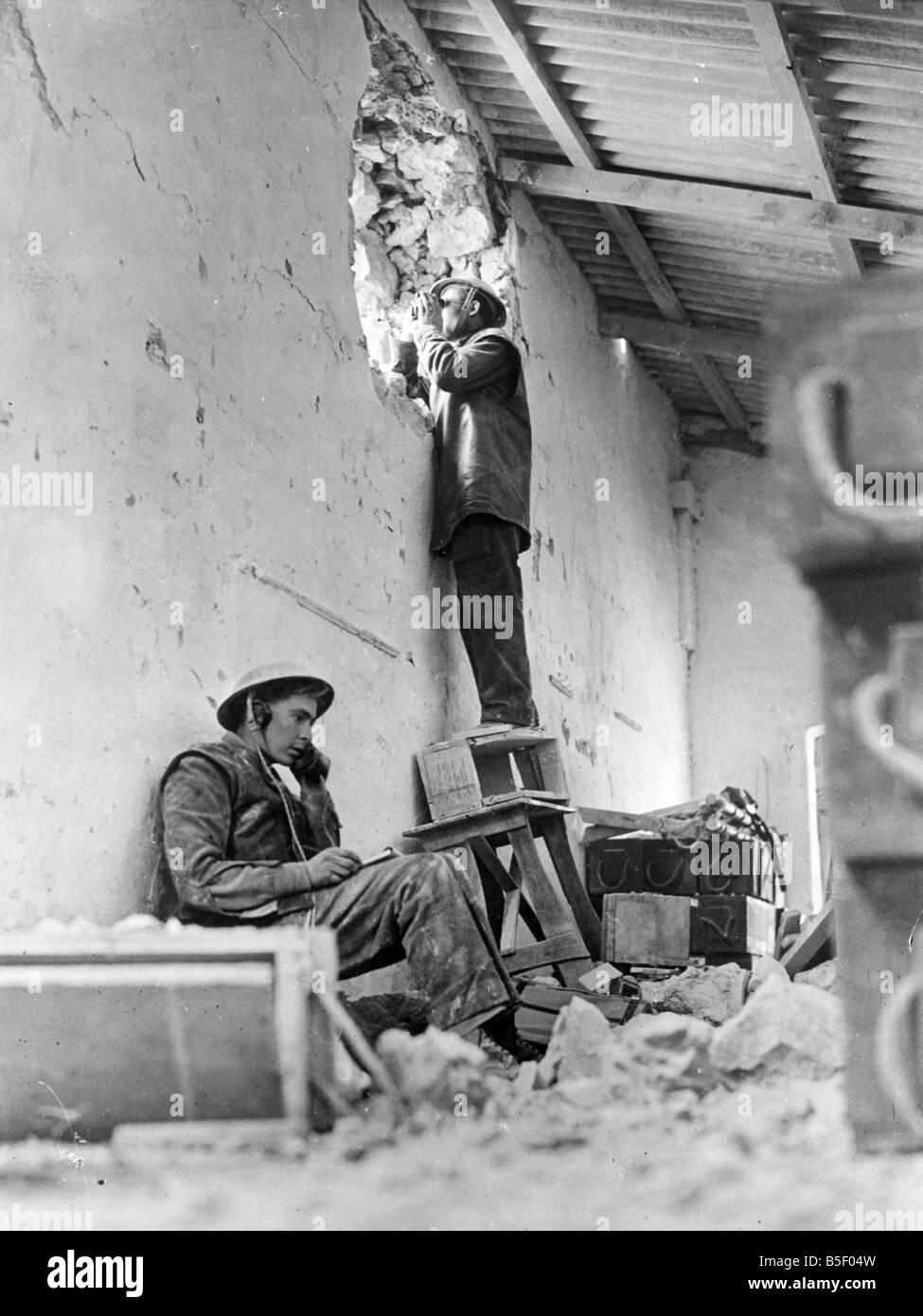 Artillery fire observation hi-res stock photography and images - Alamy