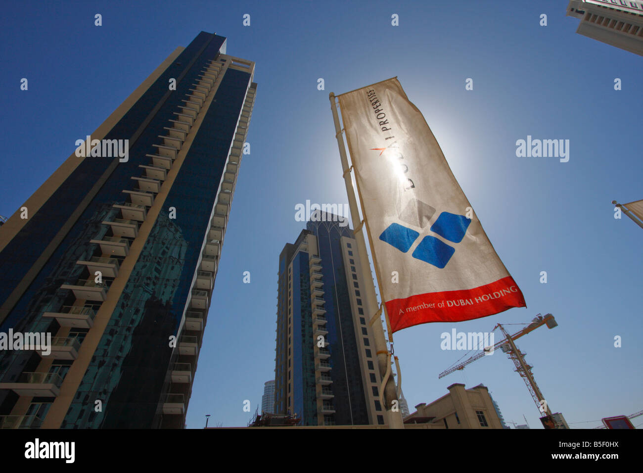 HIGH RISE BUILDINGS IN DUBAI Stock Photo - Alamy