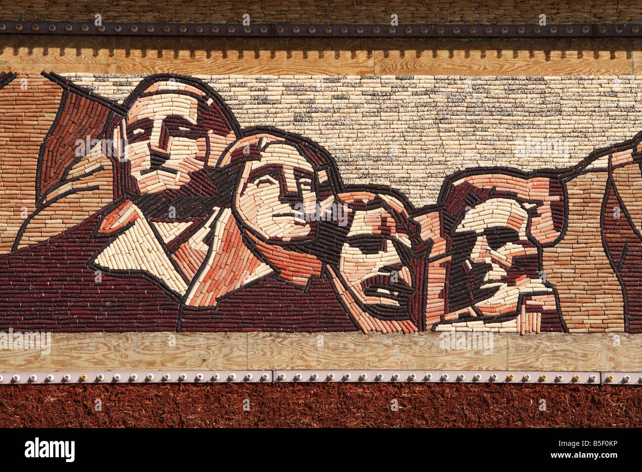 Detail of the Corn Palace in Mitchell, South Dakota Stock Photo - Alamy