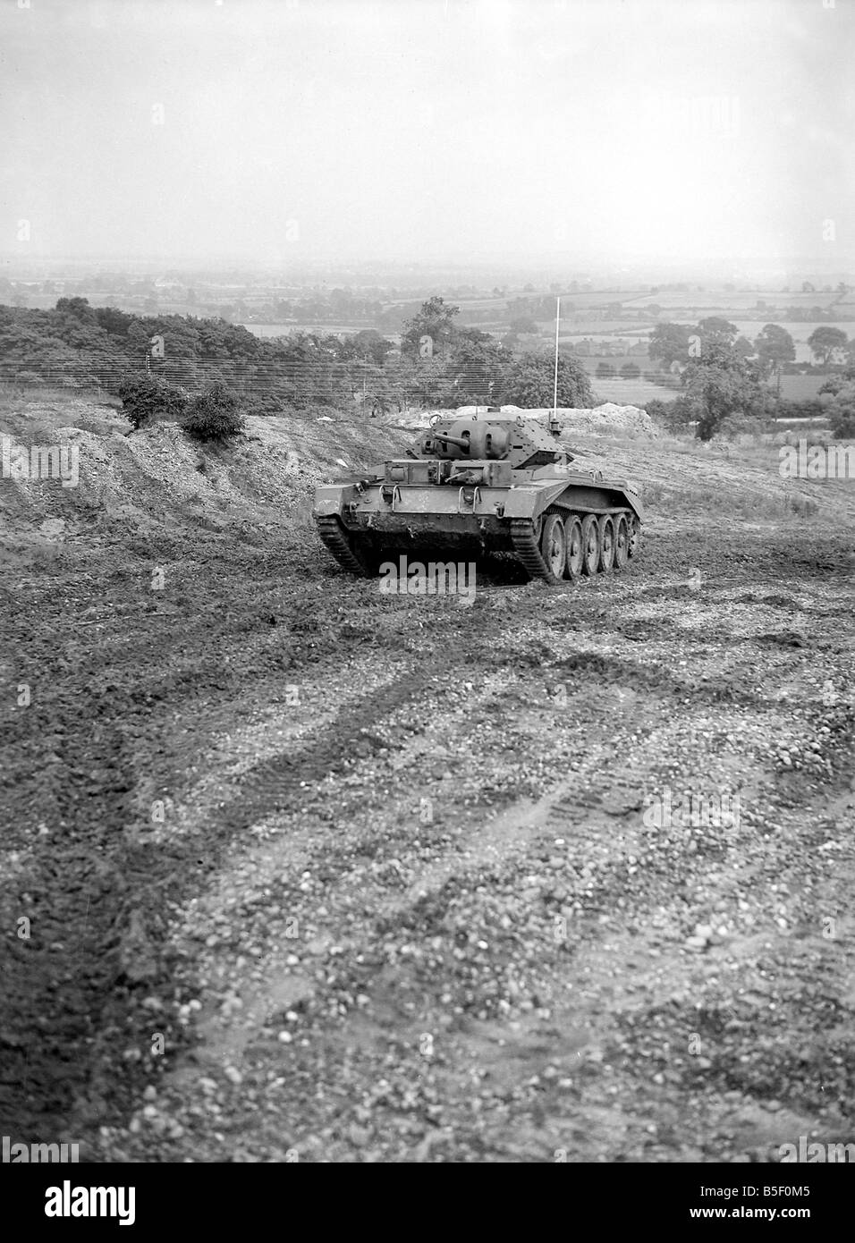 Crusader tank ww2 Black and White Stock Photos & Images - Alamy