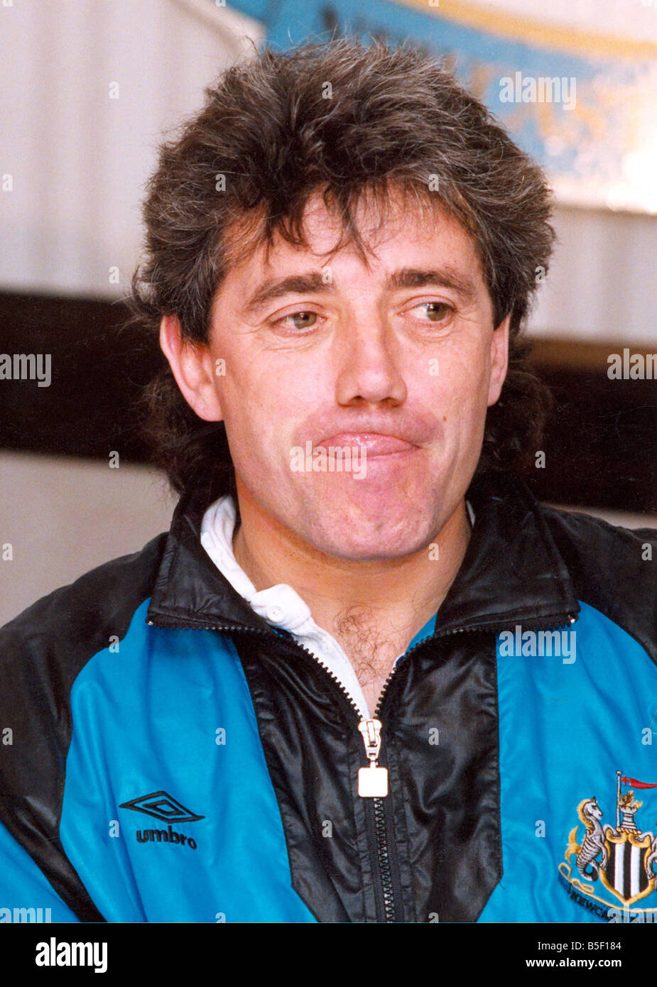 Newcastle United manager Kevin Keegan Stock Photo - Alamy