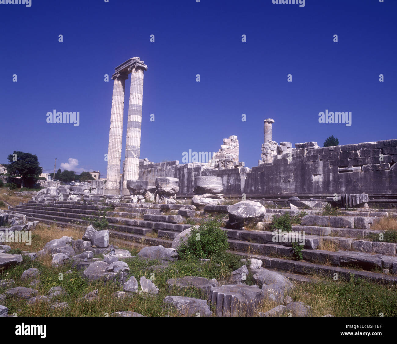 Ionian columns apollo temple didyma hi-res stock photography and images ...