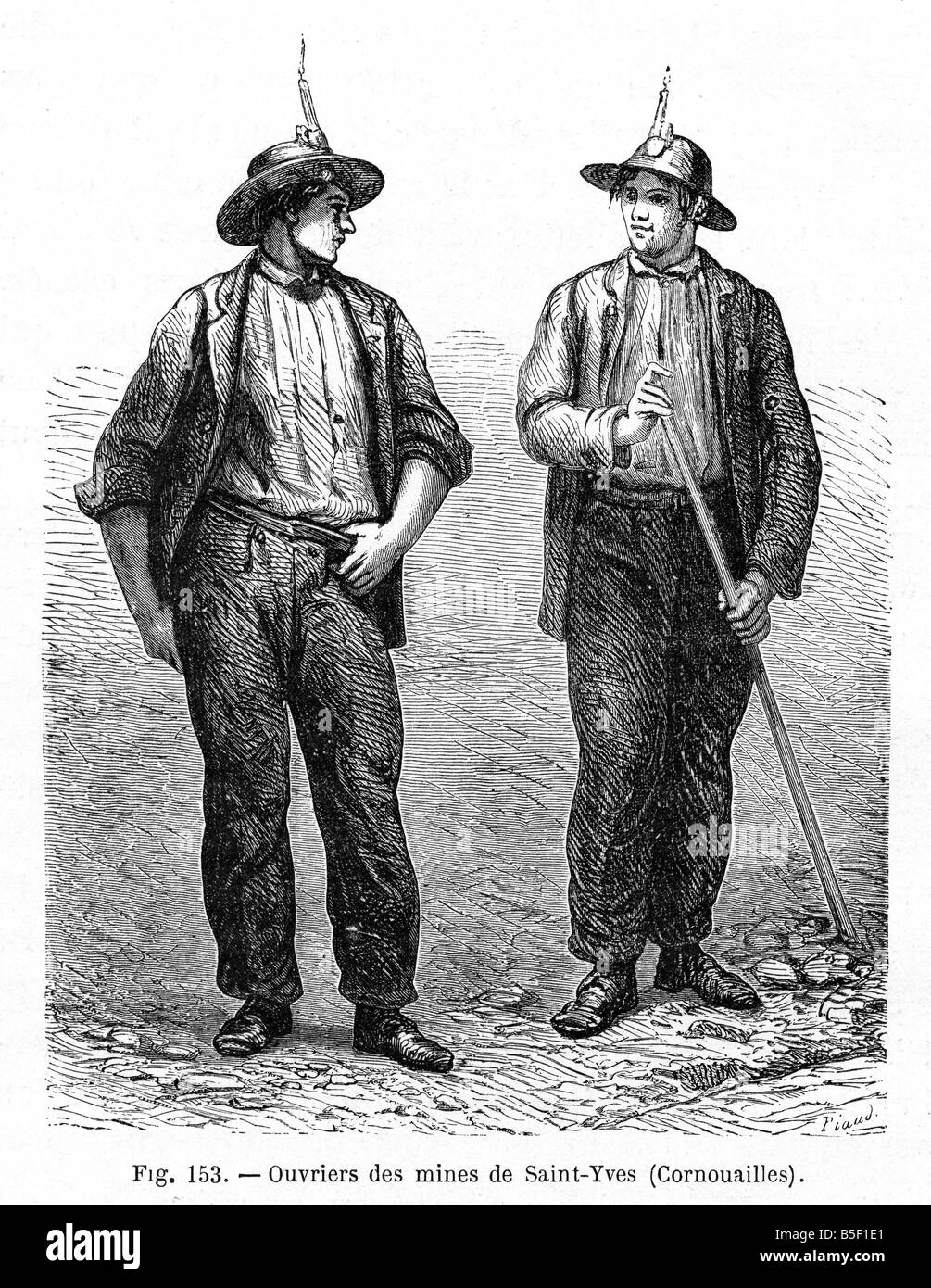Cornwall miners 19th century hi-res stock photography and images - Alamy
