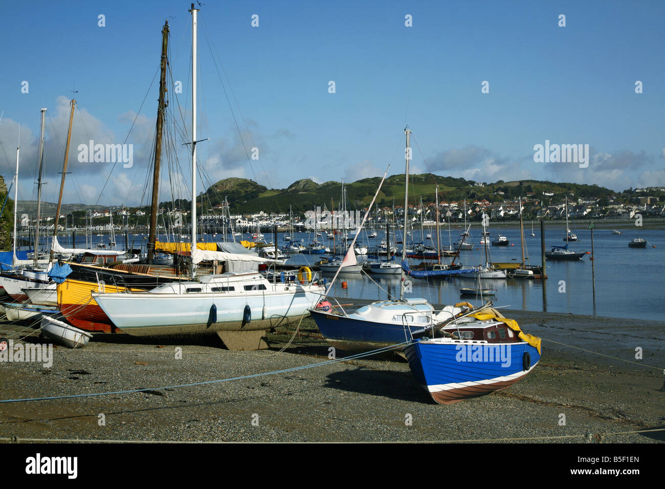 Overlooked by an imposing castle hi-res stock photography and images ...