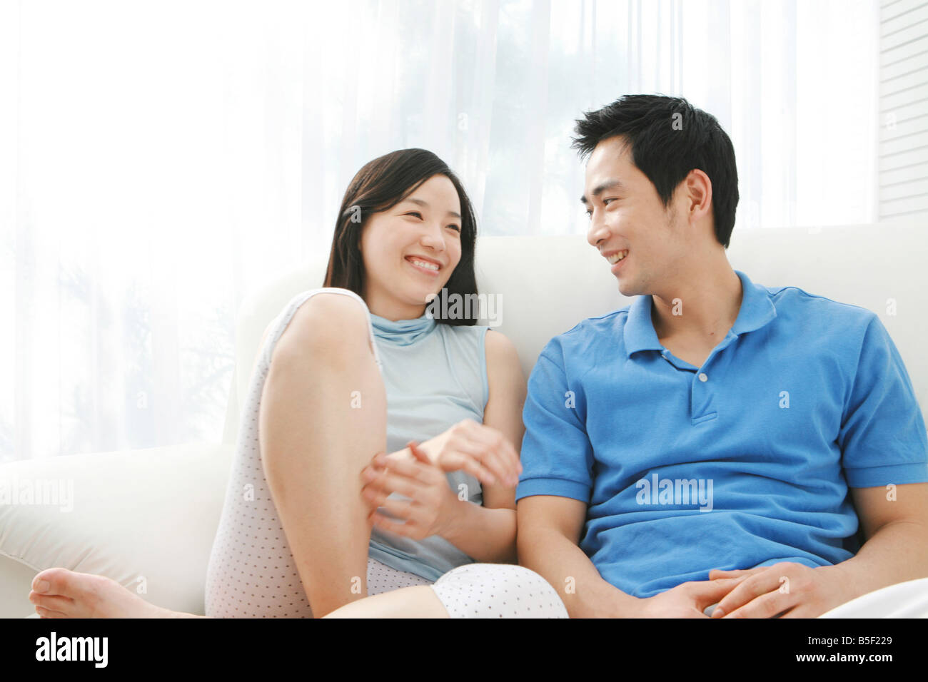 Couple's Daily Life Stock Photo - Alamy