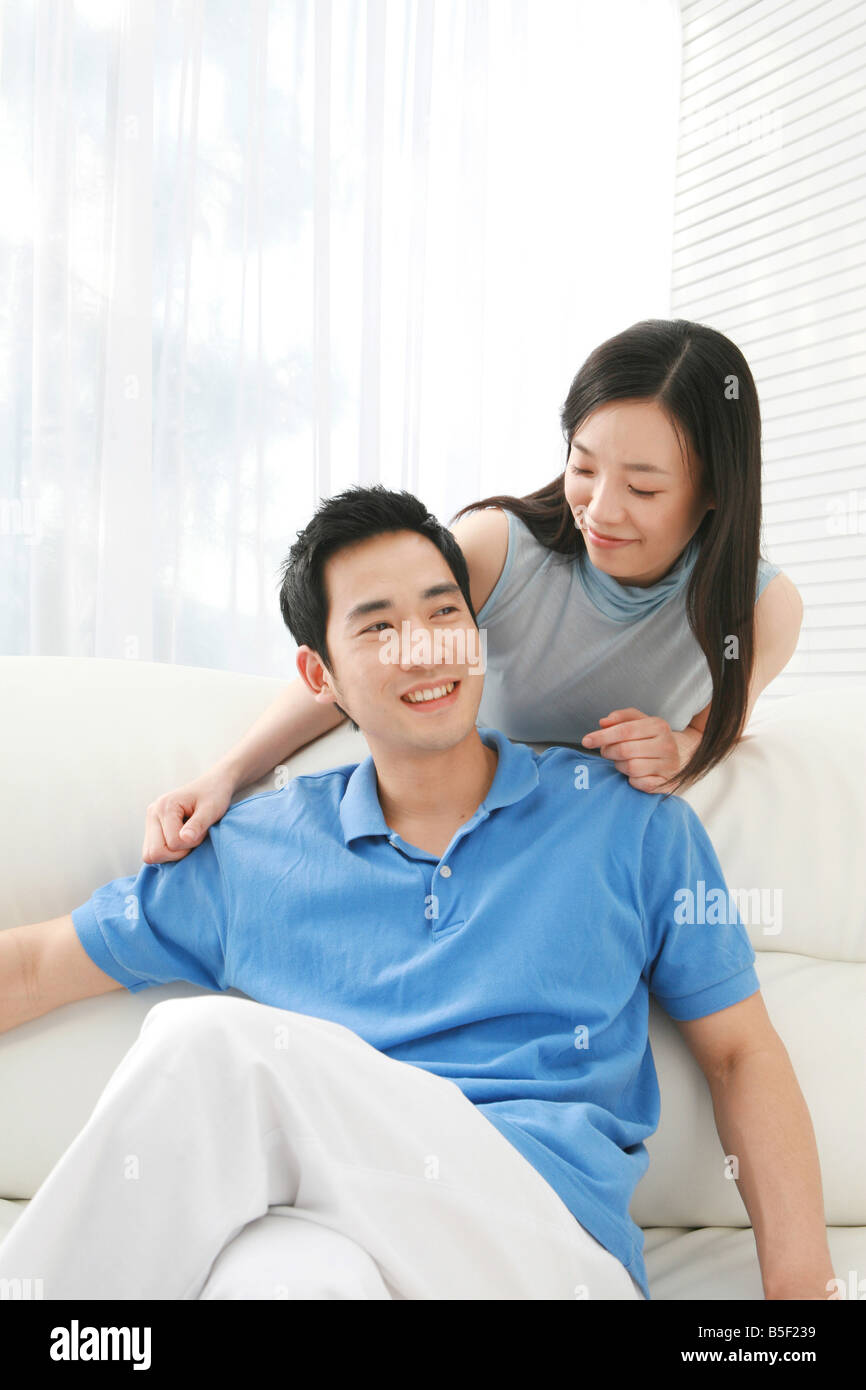 Couple's Daily Life Stock Photo - Alamy
