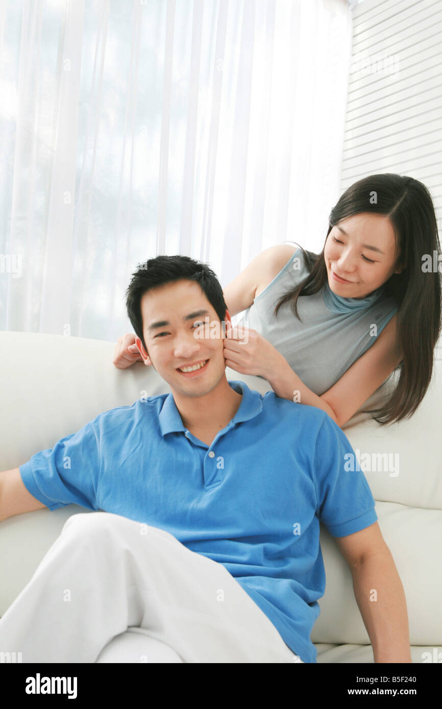 Couple's Daily Life Stock Photo - Alamy