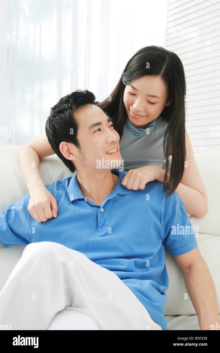 Couple's Daily Life Stock Photo - Alamy