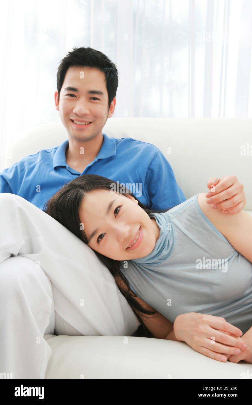 Couple's Daily Life Stock Photo - Alamy