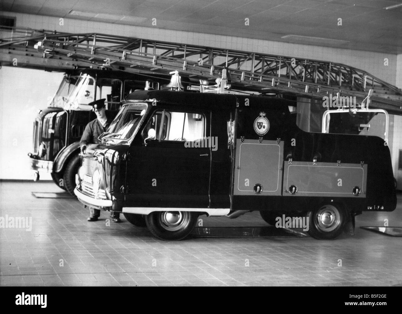 The new mini fire engine now in service at Shipcote firestation in ...