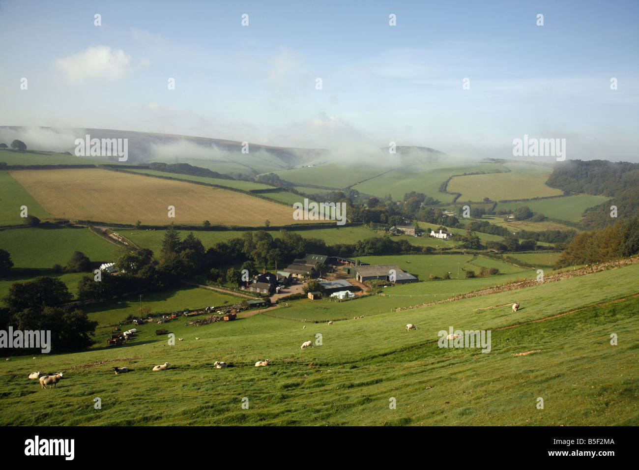 Devon and somerset border hi-res stock photography and images - Alamy