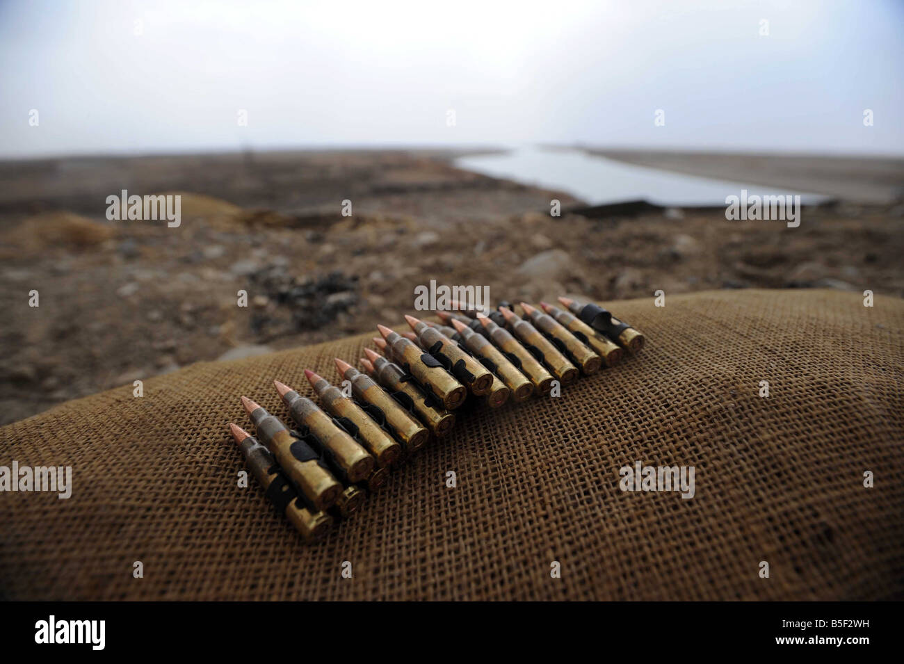 Afghanistan with Hughes O P S JTAC hill FOB Delhi Stock Photo - Alamy