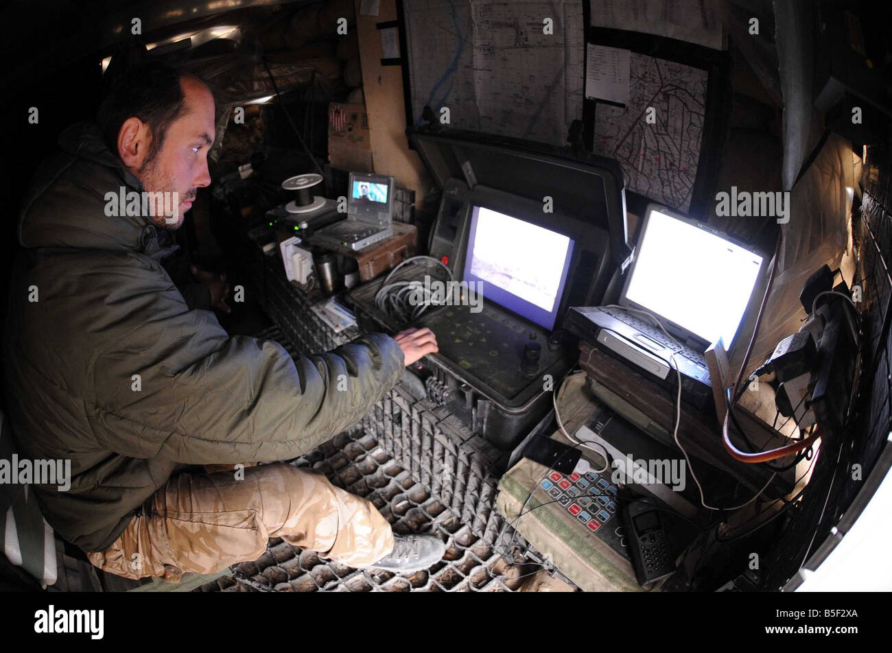 Afghanistan with Hughes O P S JTAC hill FOB Delhi Some equipment used ...