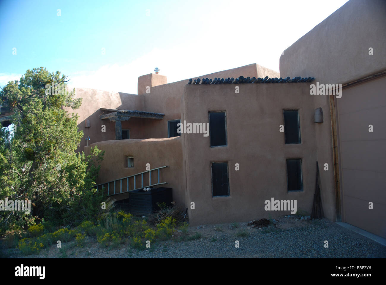 High Feather Ranch, Cerrillos, New Mexico USA Stock Photo - Alamy