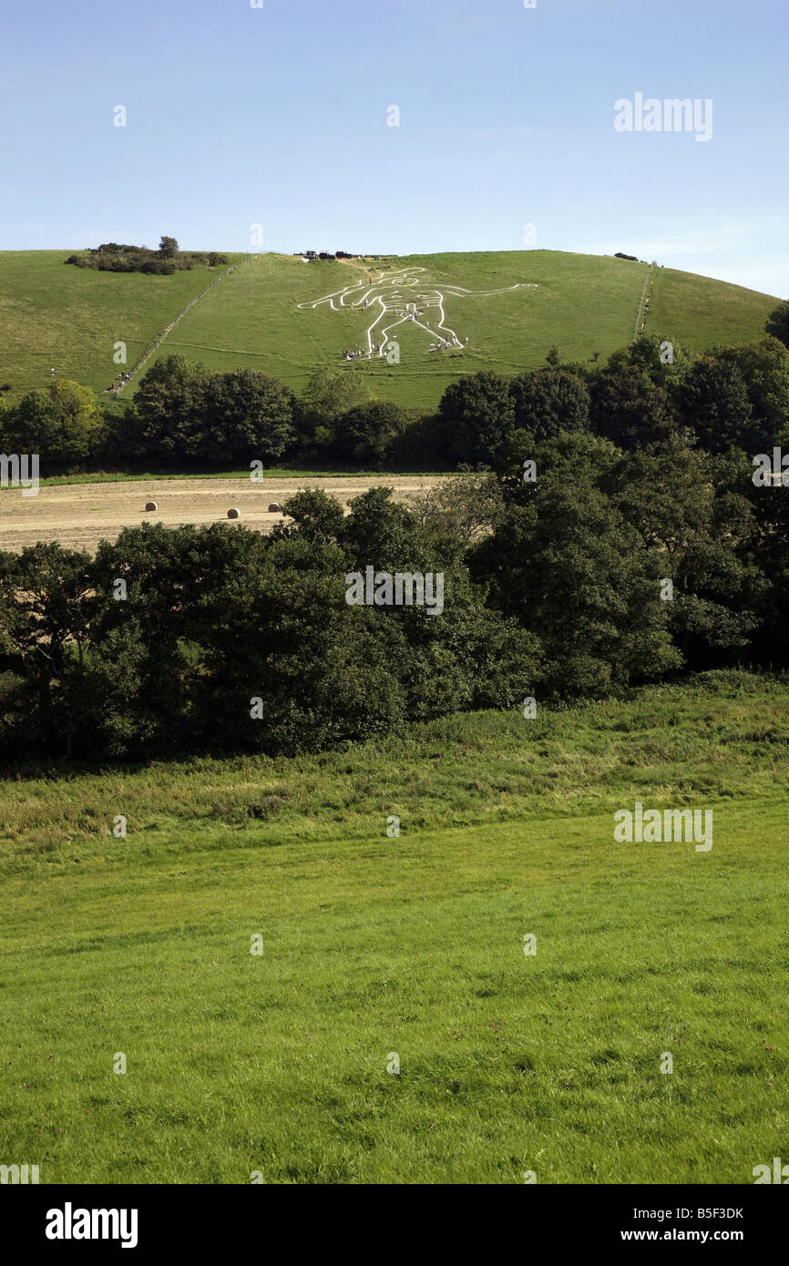 Cerne abbas giant hill figure hi-res stock photography and images - Alamy