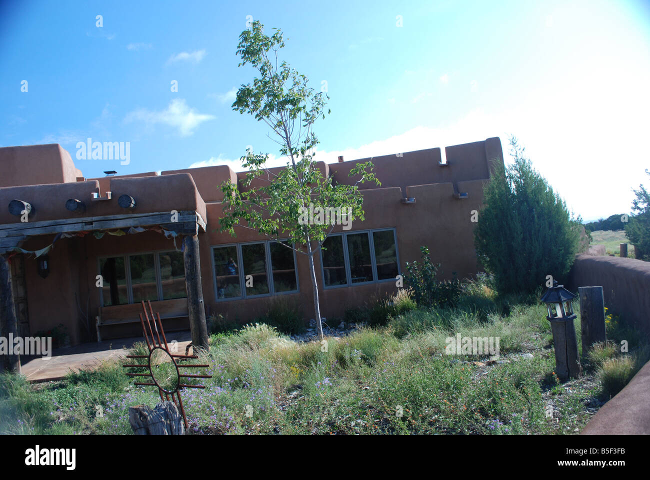 High Feather Ranch, Cerrillos, New Mexico USA Stock Photo - Alamy