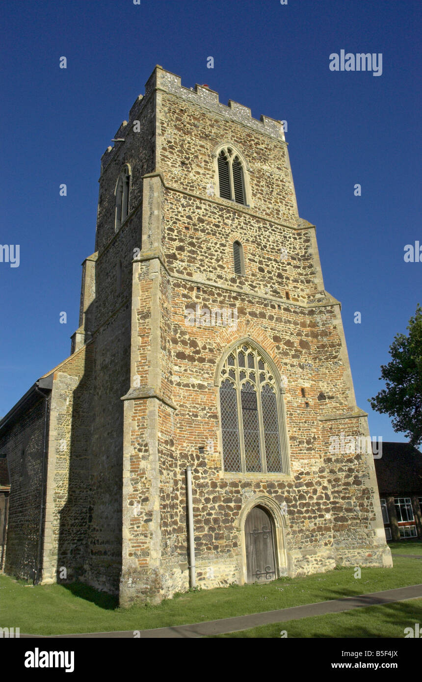 The church of Great Bentley in essex Stock Photo - Alamy