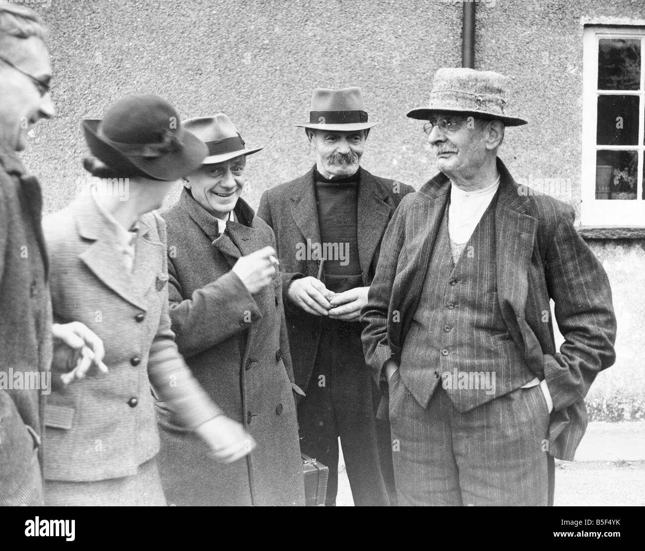 Two people in meeting discussing Black and White Stock Photos & Images ...