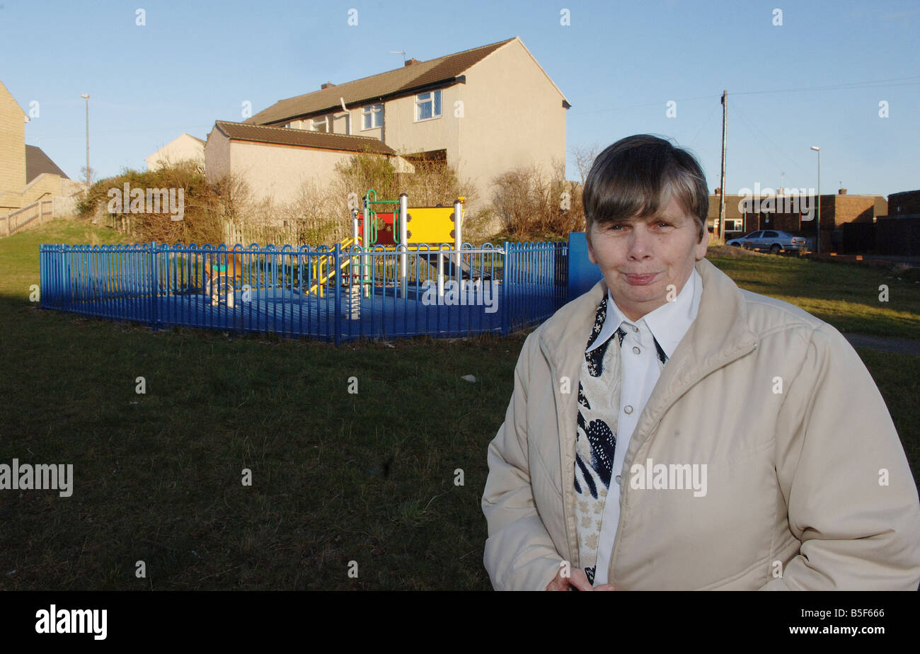 June Matthews at the last play ground she took shannon too picturred ...