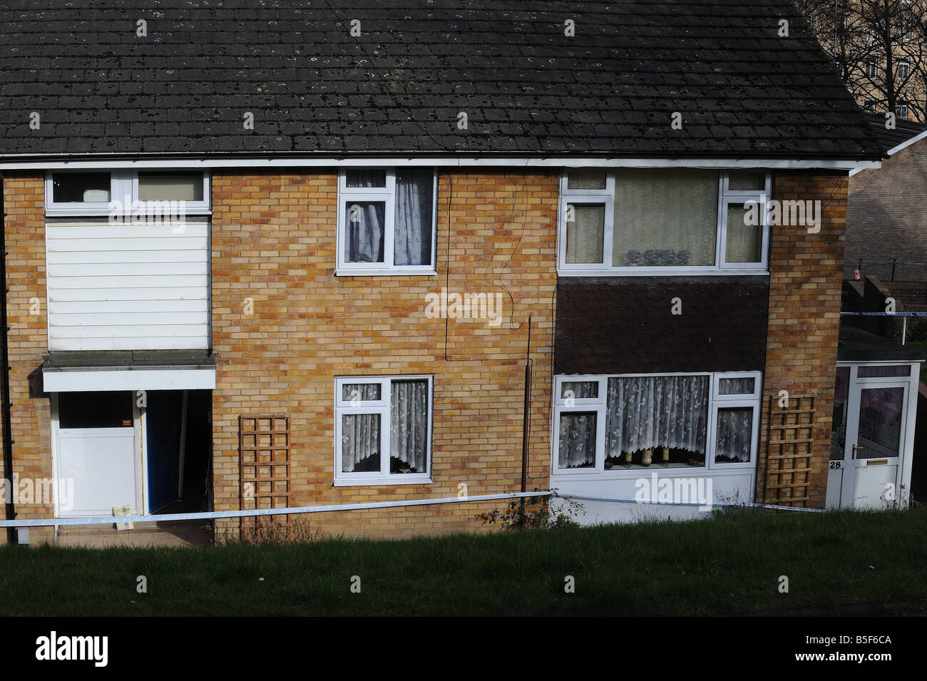 The flat in Lidgate Gardens in Dewsbury West Yorks where uncle of ...