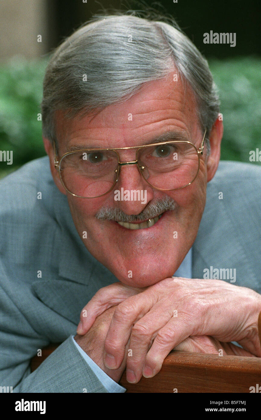 Jimmy Hill Television Presenter 1998 Stock Photo - Alamy
