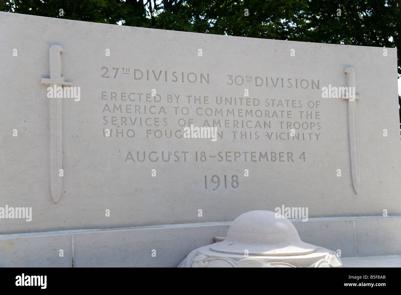 American 27th and 30th Division Monument, Vierstraat, Ypres, Flanders ...