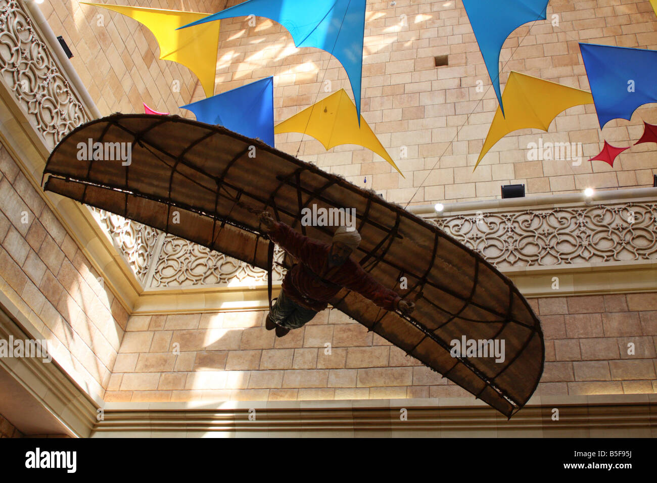 DECORATIONS INSIDE A BUILDING Stock Photo - Alamy
