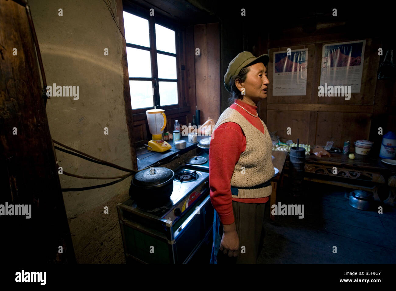 Kitchen In Rural Village China High Resolution Stock Photography and ...