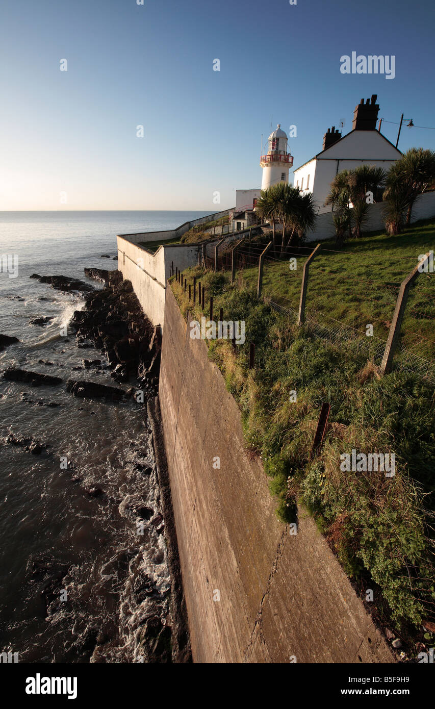Lighthouse in Youghal Stock Photo - Alamy