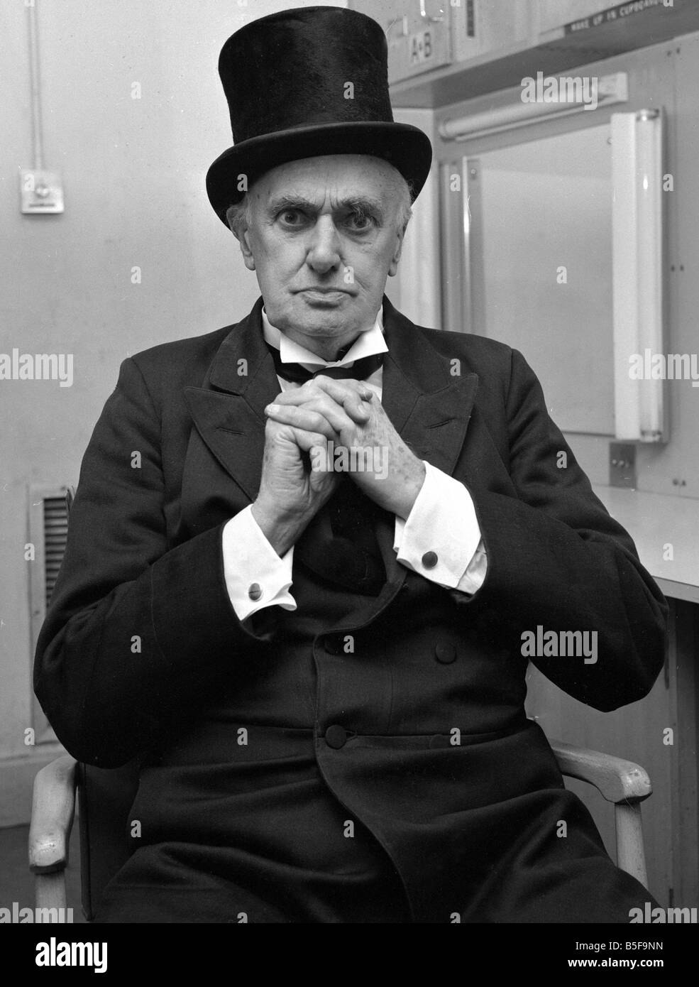 Actor John Le Mesurier who plays Sergeant Wilson in the BBC television ...