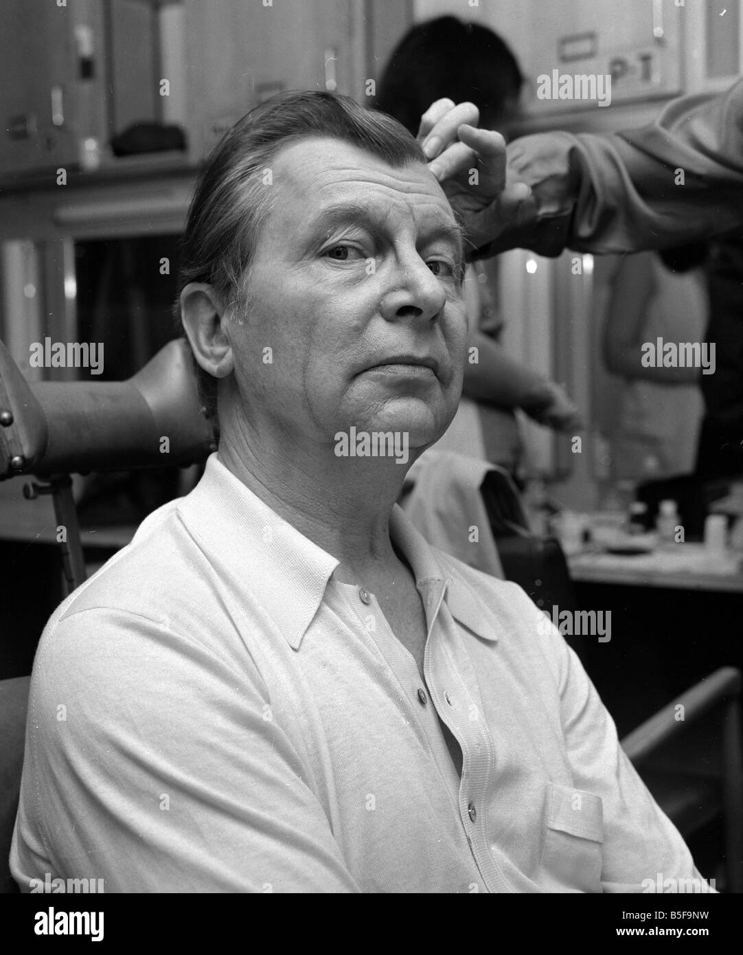 Actor Clive Dunn getting ready for his role as Lance Corporal Jones in ...